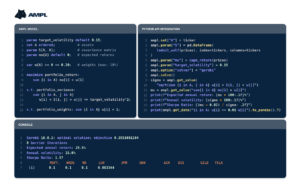 AMPL: Advanced Modeling for Optimization Solutions